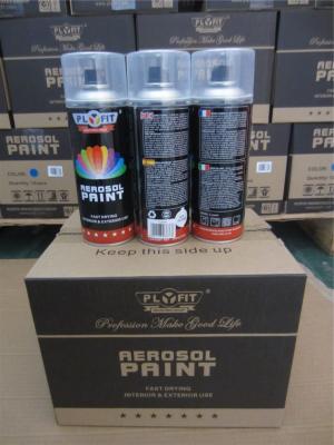 China Fast Drying Acrylic Aerosol Spray Paint Waterproof 5 Minutes Surface Drying for sale