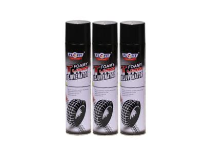 China Automobile Car Care Products Aerosol Car Tyre Polish Foam 750ml for sale