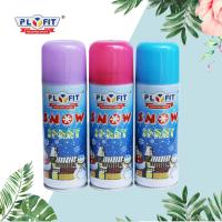 China Christmas Carnival Flake Snow Spray Wedding Celebration White Party Foam Snow Spray for sale