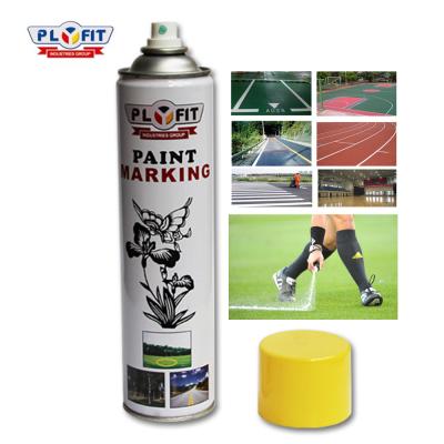 China Fast Drying Road Marking Paint 650ml / 750ml Line Marking Spray Paint for sale