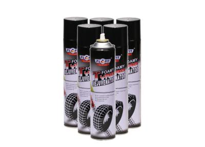 China RoHS / REACH / MSDS Car Care Products Tire Foam Cleaner Free Sample for sale