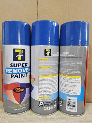 China 400ml Powerful Aerosol Acrylic Paint Remover Clear Color OEM Manufacturer for sale