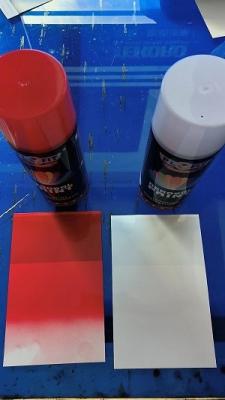 China Acrylic Aerosol Spray Paint 400ml Liquid Form Fast Dry With DME Solvent for sale
