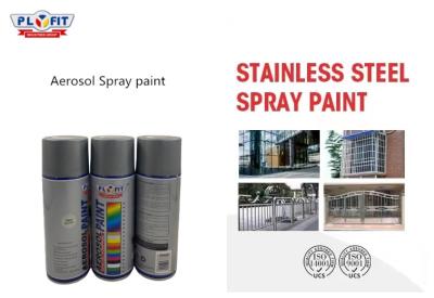 China Plyfit Stainless Steel Spray Paint With Tough Finish Resists Chipping/Cracking/Peeling for sale