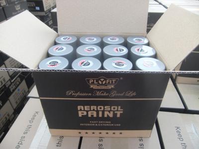 China 400ml Chrome Metallic Paint Gold Effect Acrylic Aerosol Spray Paint for sale
