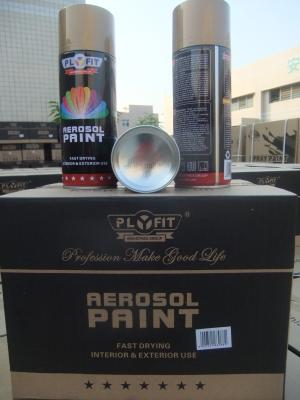 China Plyfit 400ml Acrylic Graffiti Aerosol Paint Silicon Metal Multi Function Mirror Spray Paint for sale