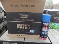 China Black Color Graffiti Spray Paint 400ml fast drying Good Fastness Coloring Effects for sale