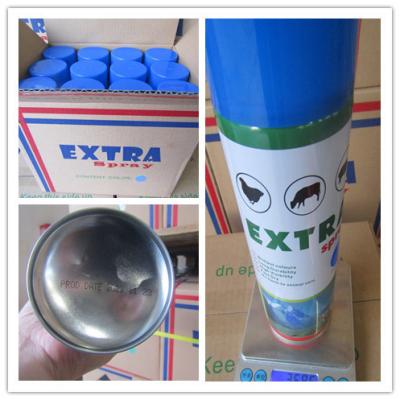 China Eco Friendly Color Animal Marking Paint 500ml Sheep Marking Spray Paint for sale