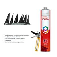 China Primerless High Strength Adhesive Polyurethane material For Bus windshield / side glass for sale