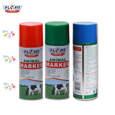 China Premier Sprayline Livestock Marking Paint Fast Drying Long Lasting For Sheep Cow Pig for sale