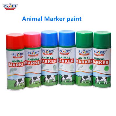 China Plyfit 500ml Animal Marking Paint Red Blue Green Livestock Marker Spray For Pig Sheep Cattle for sale
