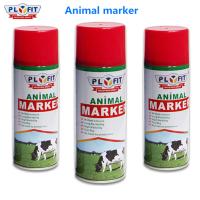China PLYIT Fast Dring Livestock Identification Paint Aerosol Animal Tagging Paint for sale
