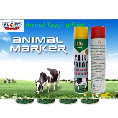 China Fast Drying Livestock Marking Spray Swine Pig Cattle Aerosol Marker Paint for sale