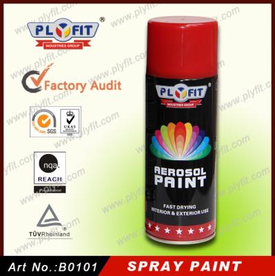China Liquid Coating Tinplate Can 400ML ISO9001 Acrylic Spray Paint for sale
