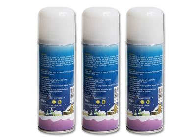 China MSDS Resin 250ML 9505900000 Party Snow Spray For Christmas for sale