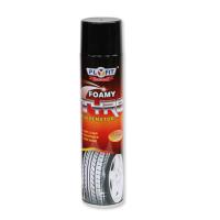 China Anti Fading Automotive Cleaning Products Foaming Wheel And Tire Cleaner Dissolves for sale
