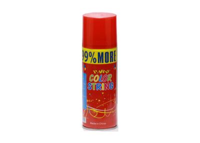 China Christmas Carnival Party Silly String High Glossy Multicolor Customized for sale
