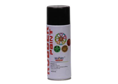 China Waterprof Hub Car Wheel Spray Paint , Black Peel Off Spray Paint For Rims for sale