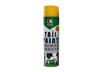 China Fast Drying Livestock Spray Paint 600ml , Waterproof Sheep Marking Spray Paint for sale