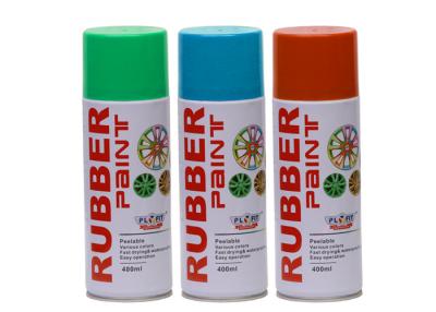 China Removable Car Rim Rubber Spray Paint Fluorescent Liquid Coating Abrasion Resistance for sale