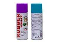 China Exterior Hard Wearing Rubber Spray Paint Purple For Car Rims Low Chemical Odor for sale