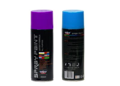 China Purple / Pink Orange Easy Hand Acrylic Spray Paint Rich Colors All Purpose Excellent Coverage And Adhesion for sale