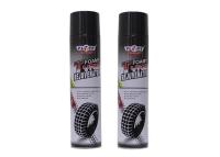 China Tyre Waterless Car Wash Products Tire Shine Spray Foam Cleaner Non Toxic for sale