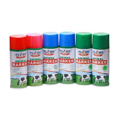 China Plyfit 500ml Aerosol Marking Paint Livestock Marker Spray Eco Friendly for sale