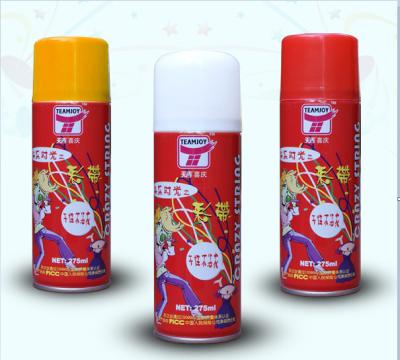 China Festival Celebration Silly Streamers Birthday Wedding Party Ribbon Decoration Aerosol String Spray for sale