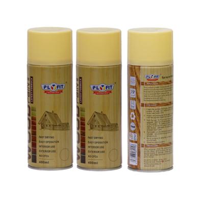 China Fast-Drying Wood Spray Paint for Indoor & Outdoor Use - 400ml for sale