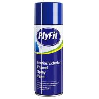 China Plyfit 400ml Gloss Enamel Aerosol Spray Paint with 36 Months Shelf Life in Various Colors for Furniture and Bicycles for sale