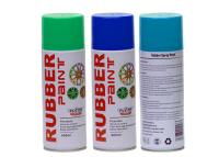 China 100% Acrylic Resin Rubber Spray Paint Removable For Car Wheel for sale