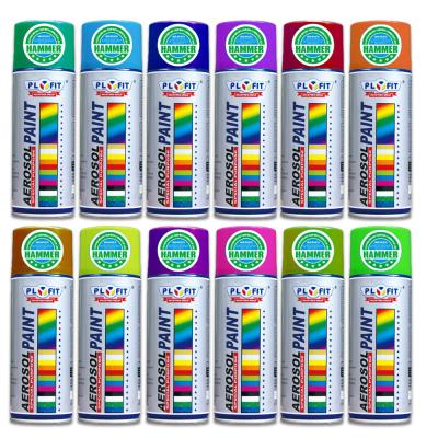 China Exterior Hammered Acrylic Spray Paint Vivid Hammer Finish Effect For Metal / Wood for sale