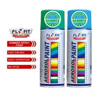 China Exterior Hammered Acrylic Spray Paint Vivid Hammer Finish Effect For Wood / Metal for sale