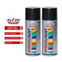 China Colored Auto Aerosol Spray Paint High Temp Resistant For Engine / Fireplace Painted for sale