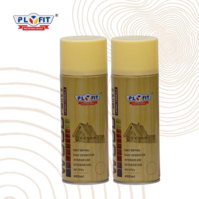China Decorative Wood Aerosol Lacquer Spray Paint Acrylic Resin Fast Dry for sale