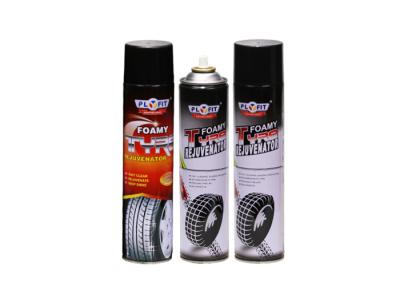 China Plyfit 650ml Car Care Products Car Tyre Foamy Renew Spray TUV Certificated for sale