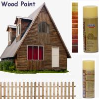 China Transparent LPG Tinplate Can 500ml Wood Spray Paint for sale
