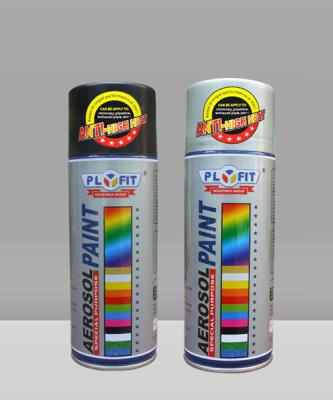 China Graffiti Chrome Metallic Auto 400ml Aerosol Acrylic Spray Paint for sale
