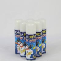 China Crazy Color PP Cap Tinplate Can 200ml Party Snow Spray for sale