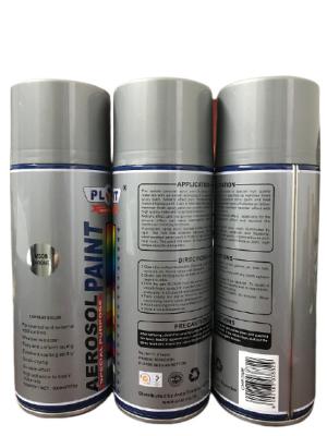 China Eviromental Friendly Gunmetal Acrylic Aerosol Spray Paint for sale