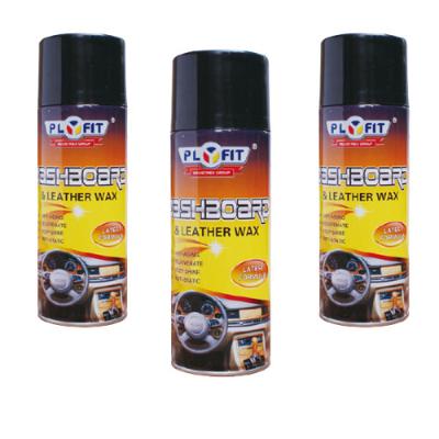 China Cockpit Spray Leather Polish 400ml Dashboard Car Wax Cleaner for sale