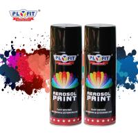 China Multi Purpose ODM 400ml Aerosol Spray Paint Black For Car Industrial for sale