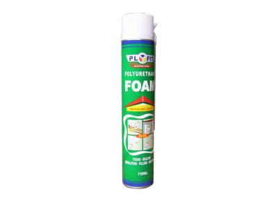 China 750ml Fire Retardant PU Foam Spray For Gap Filler Sealing Construction for sale