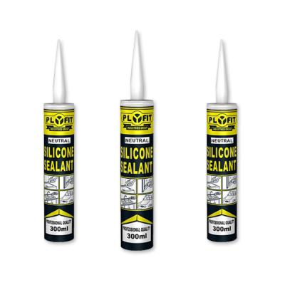 China Grey 310ml Waterproof Silicone Sealant Polyurethane Windshield Caulking Sealant for sale