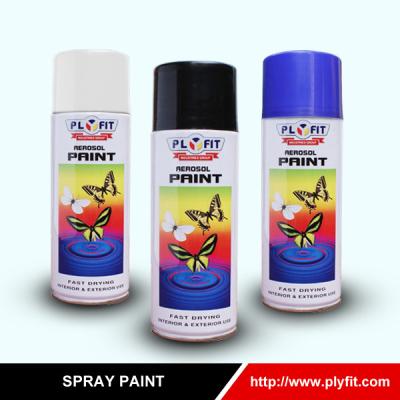 China EN71 TUV Black Acrylic Aerosol Paint Car Graffiti Artist Spray Paint for sale