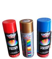 China Powder Coating Aerosol Acrylic Spray Paint OEM Silver Color for sale