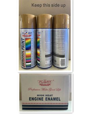 China Multi Colors 400G Metallic Aerosol Spray Paint REACH TUV Approved for sale