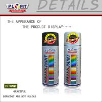 China 400ml 300ml Aerosol Metallic Spray Paint For Wood Metal Glass for sale