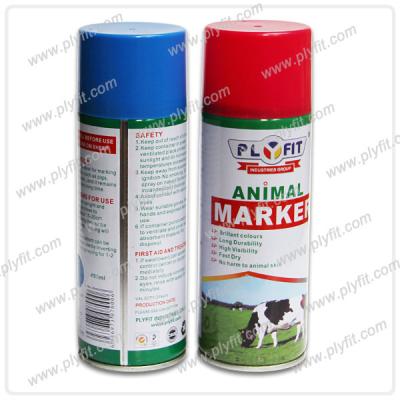 China Bright Colors Sheep Marking Spray Paint Indoor Outdoor Livestock Marker Spray for sale